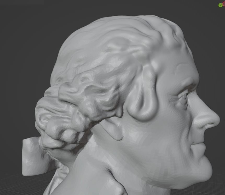Thomas Jefferson 3D model 3D printable | CGTrader
