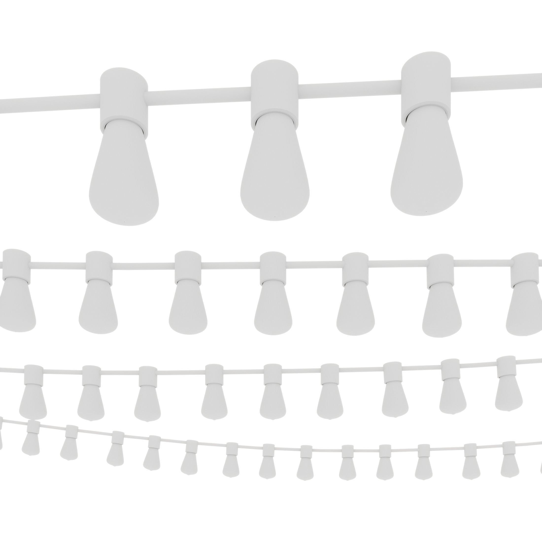 3D model Coloured lights VR / AR / low-poly | CGTrader