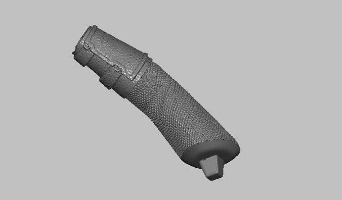 Right arm 3D model 3D printable | CGTrader