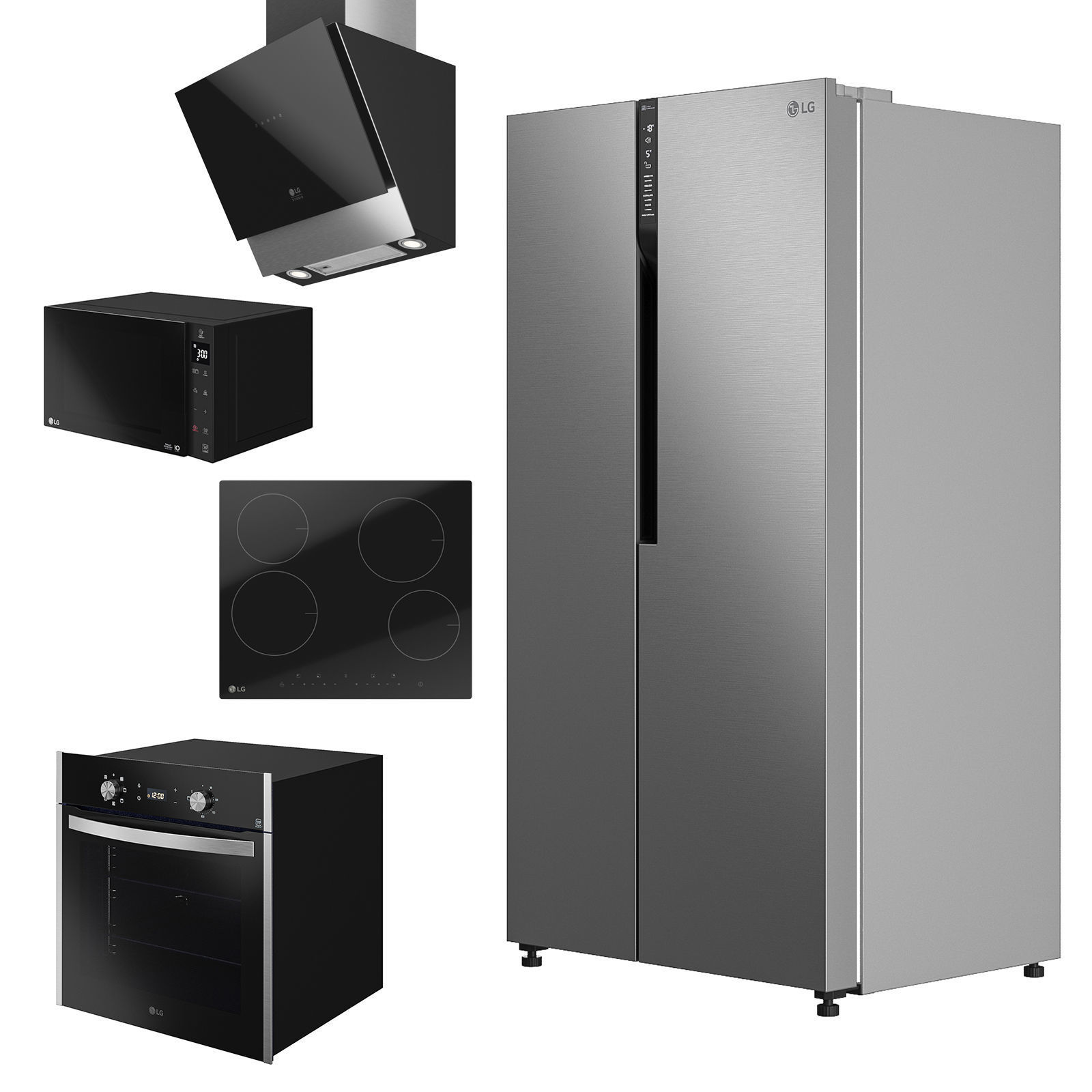 LG Set 004 3D model | CGTrader