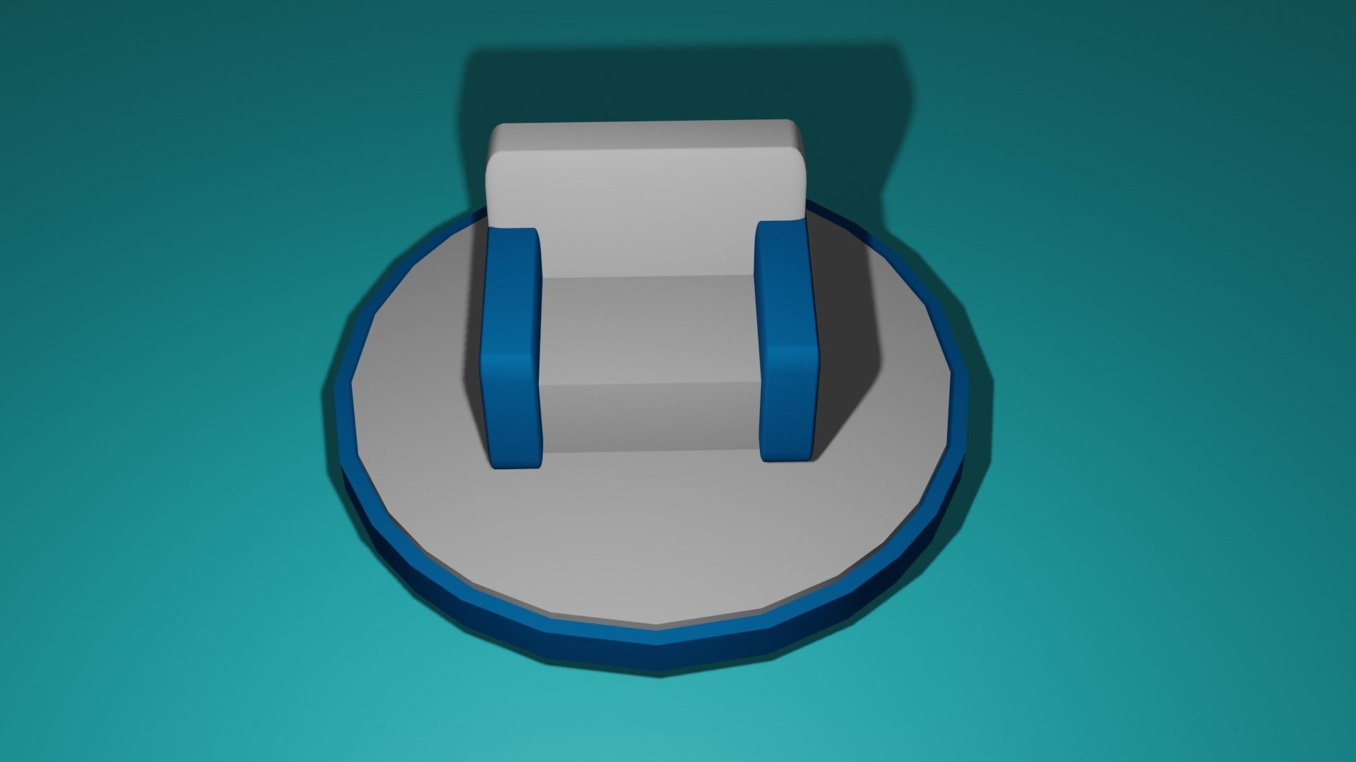 3D model Floating chair VR / AR / low-poly | CGTrader