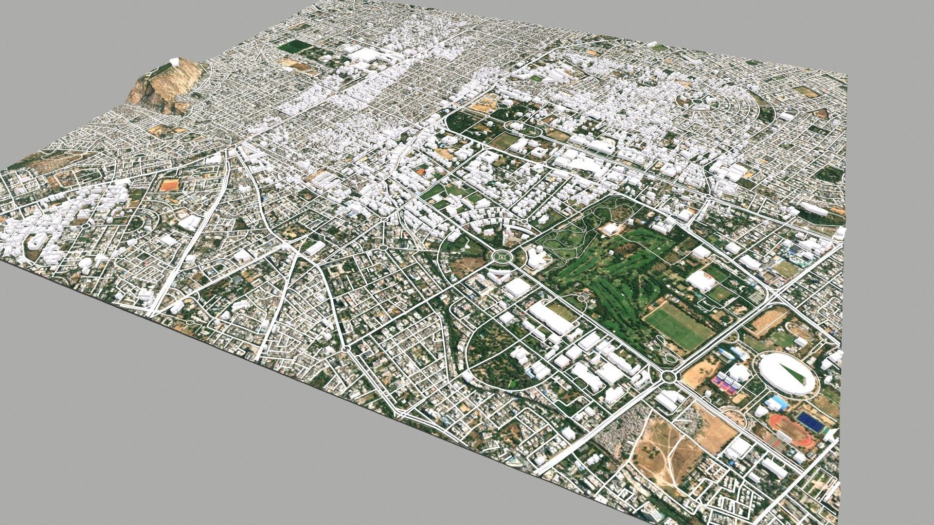 Cityscape Jaipur Rajasthan India 3D model | CGTrader