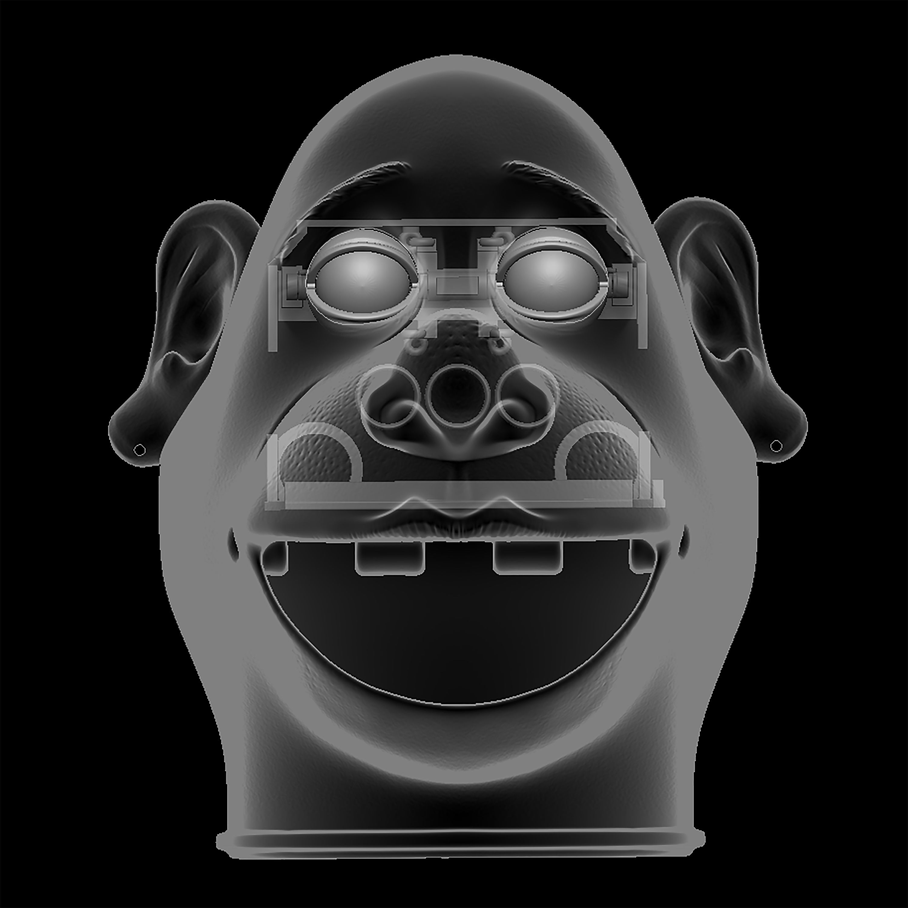 Titere bocon y 2 parpados - Mouth puppet and 2 eyelids free 3D model 3D ...