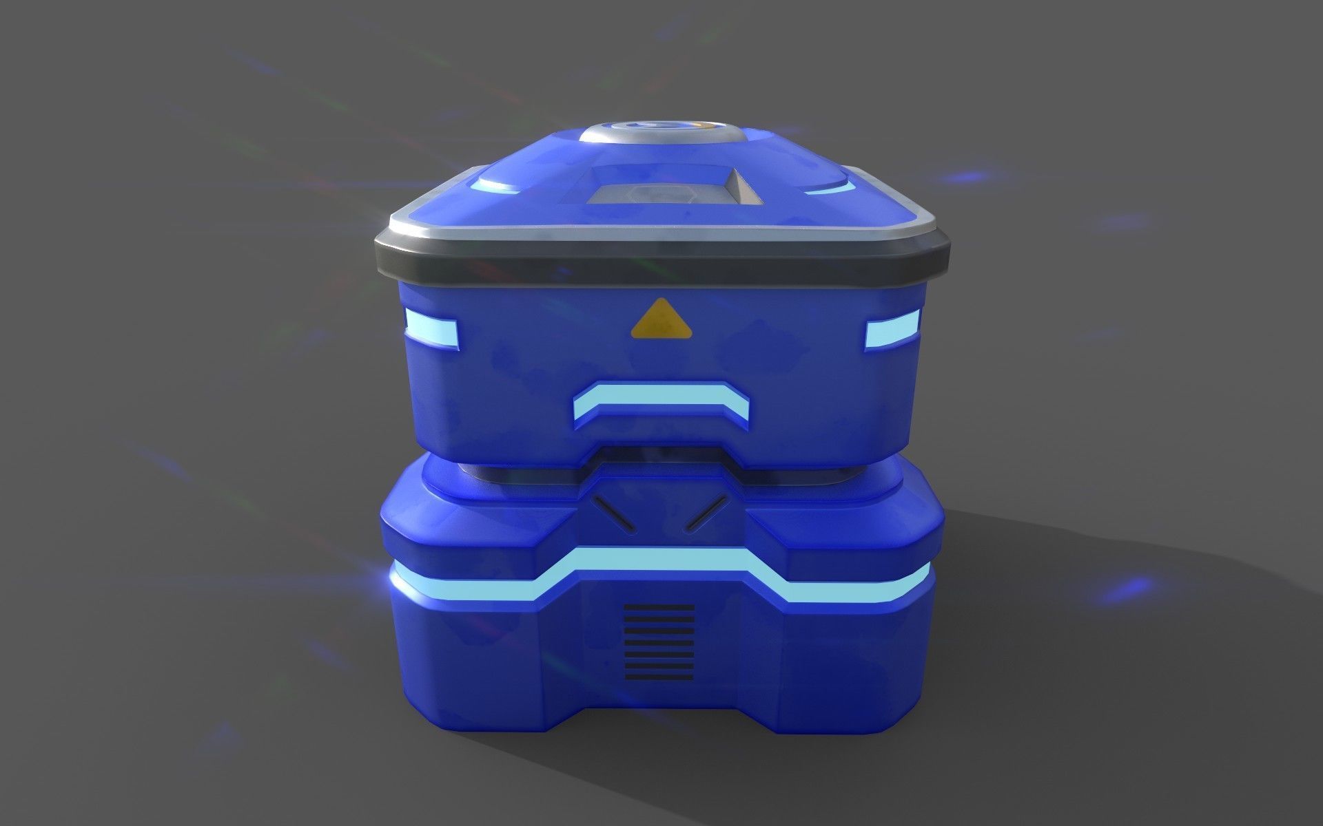Overwatch lootbox free VR / AR / low-poly 3D model | CGTrader