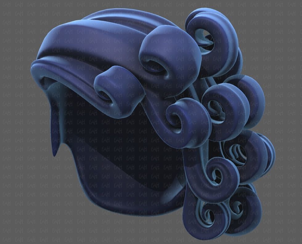 3D model Base Hair for Boy V46 VR / AR / low-poly | CGTrader