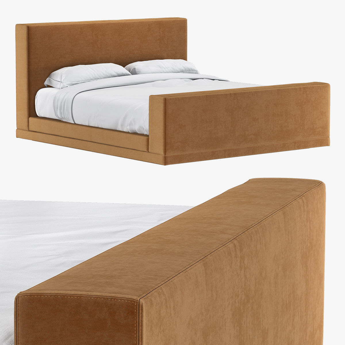 CORTONA BED 3D model | CGTrader