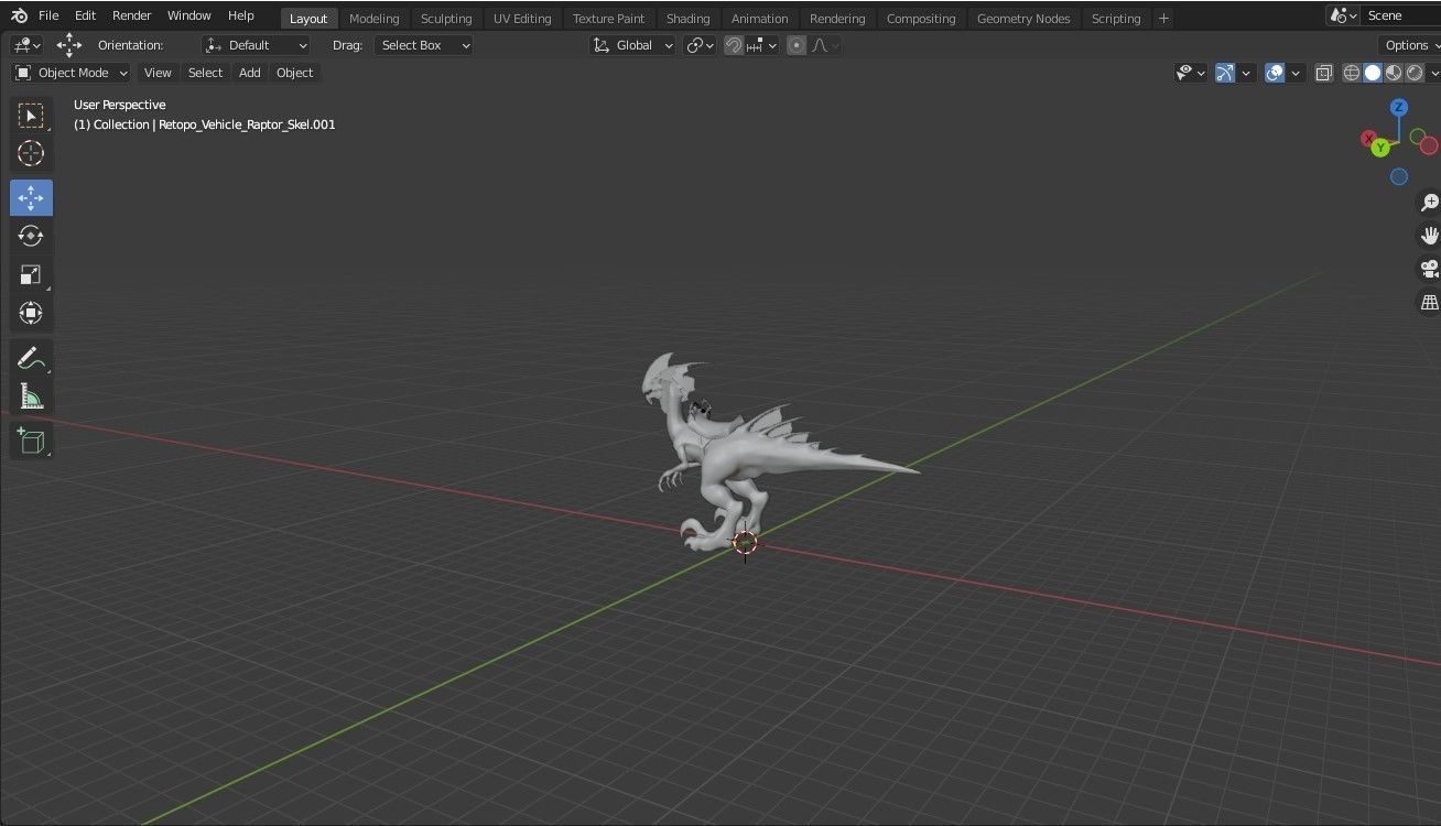3D model Base Mesh World war Dragon VR / AR / low-poly | CGTrader