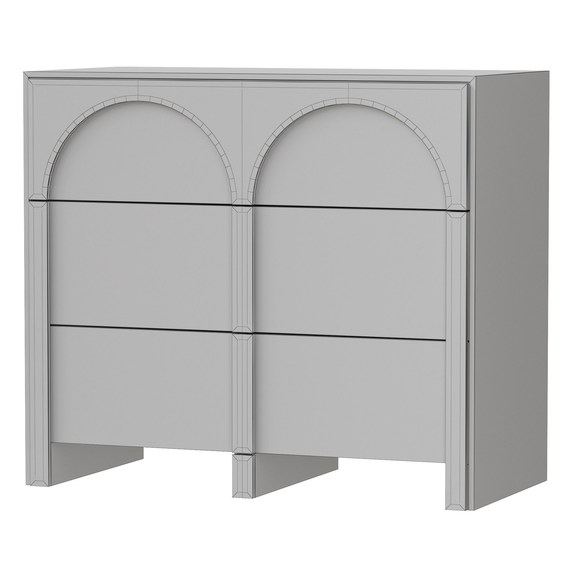 Baker Roman Chest 3D model | CGTrader