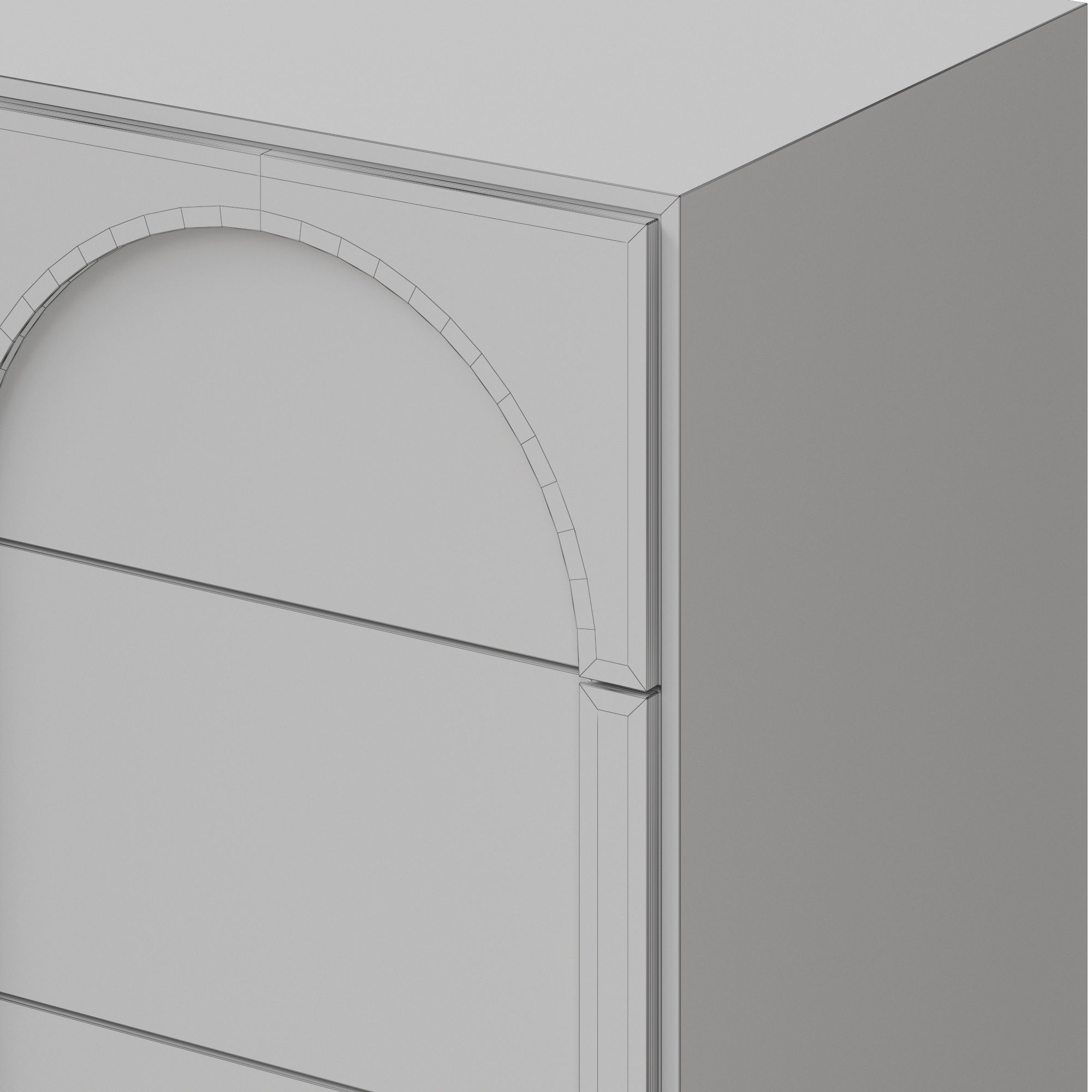 Baker Roman Chest 3D model | CGTrader