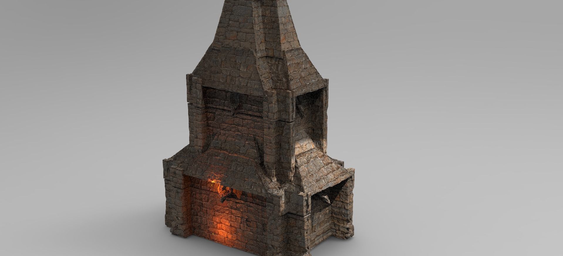 Lizard Town Hall Tower 2 3D model | CGTrader