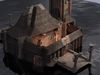 Lizard Town Hall Walls Kitbash 2 3D model | CGTrader