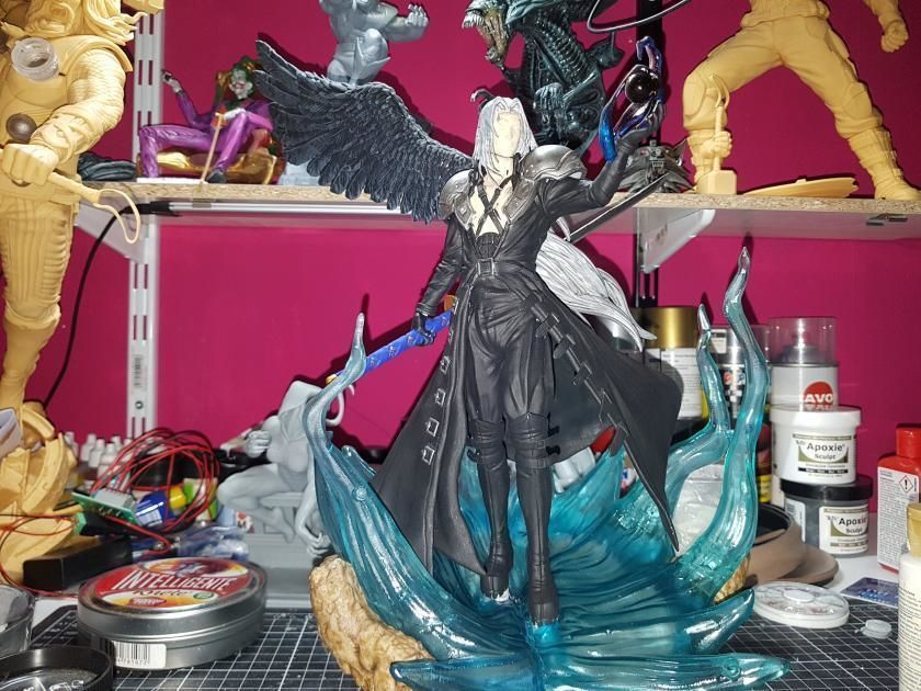 shepiroth - SEPHIROTH 3D model 3D printable | CGTrader