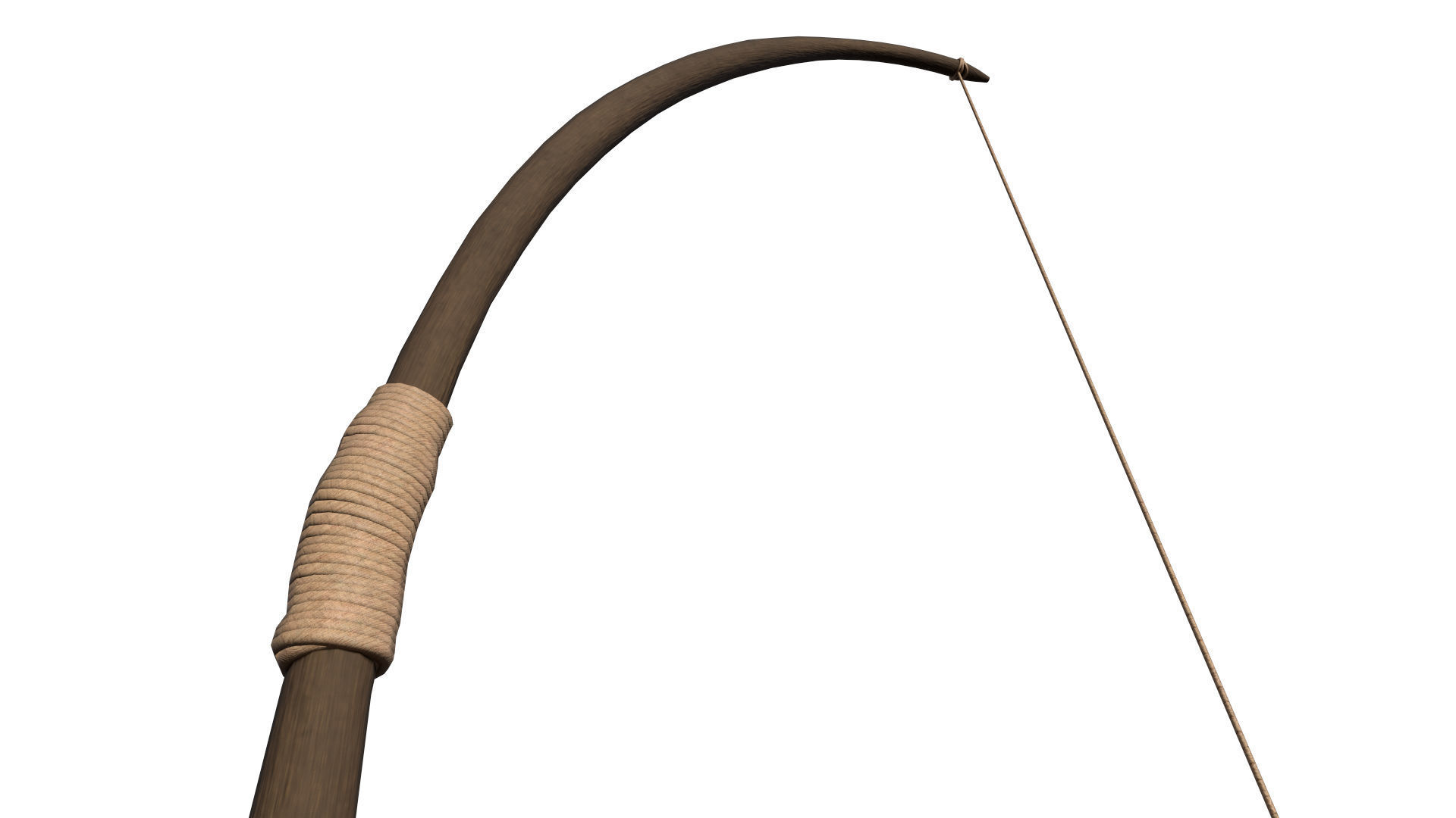 3D model Bow of arrow VR / AR / low-poly | CGTrader