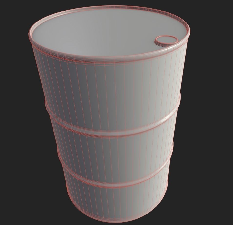3D model Worn Metal Barrels VR / AR / low-poly | CGTrader
