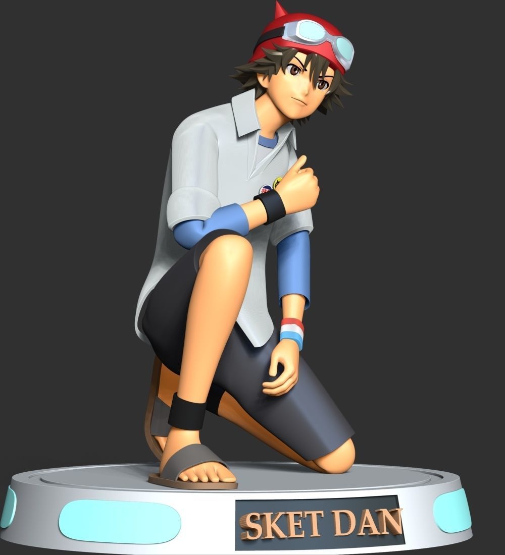 Fujisak - Sket Dan 3D model 3D printable | CGTrader