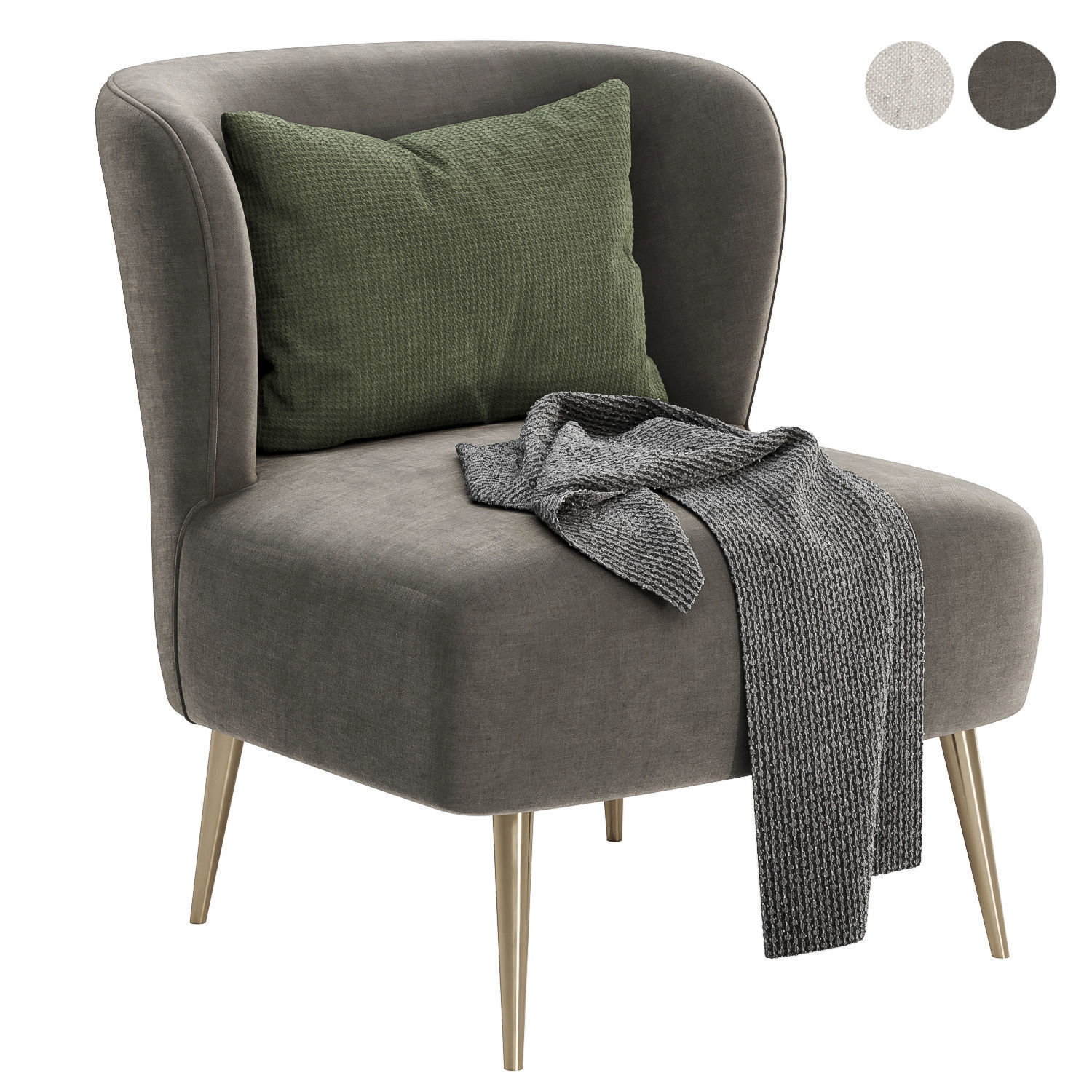 Soileau Accent chair 3D model | CGTrader