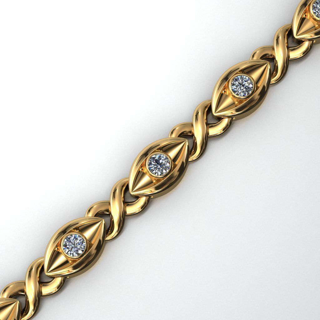 11 MM INFINITY EYE LINK 3D model 3D printable | CGTrader