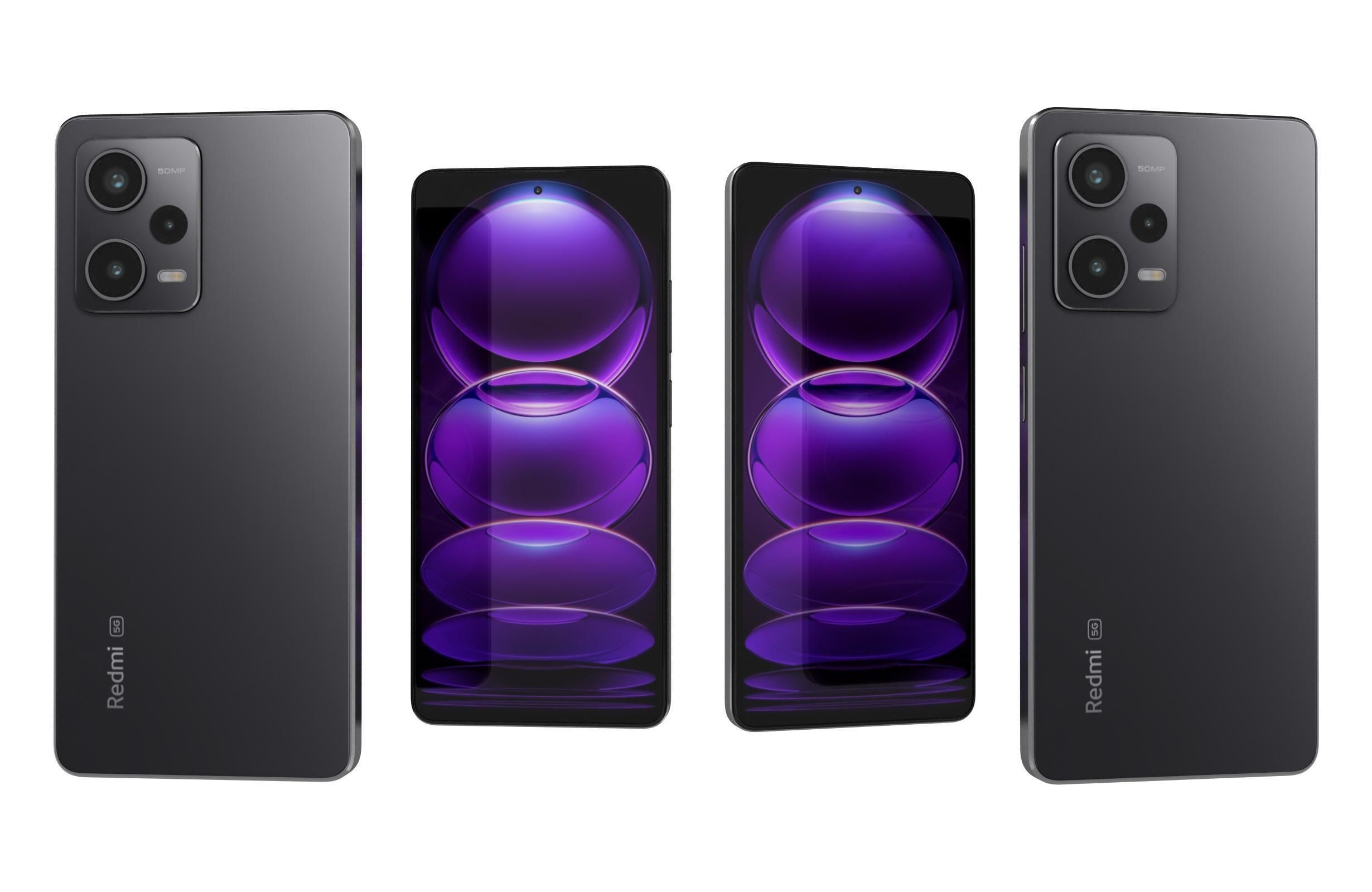 3D model Xiaomi Redmi Note 12 Pro All Colors VR / AR / low-poly | CGTrader