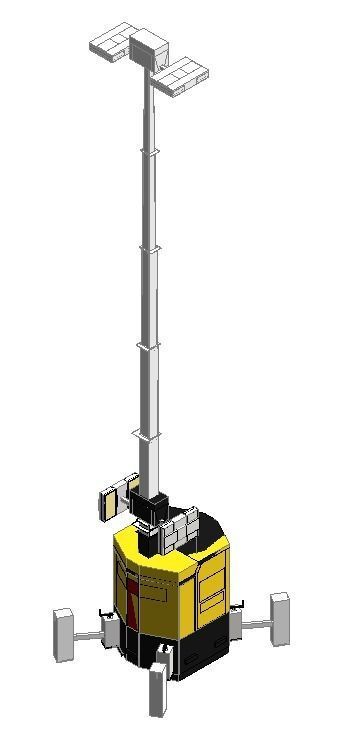 3D model Light Tower 3D model-28 VR / AR / low-poly | CGTrader