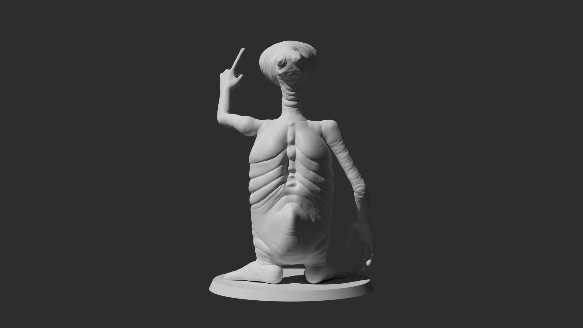 ET Figure 3D model 3D printable | CGTrader