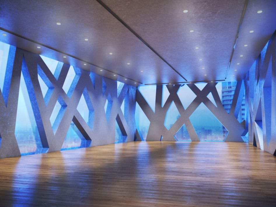 Modern Hall Interior 3D model | CGTrader
