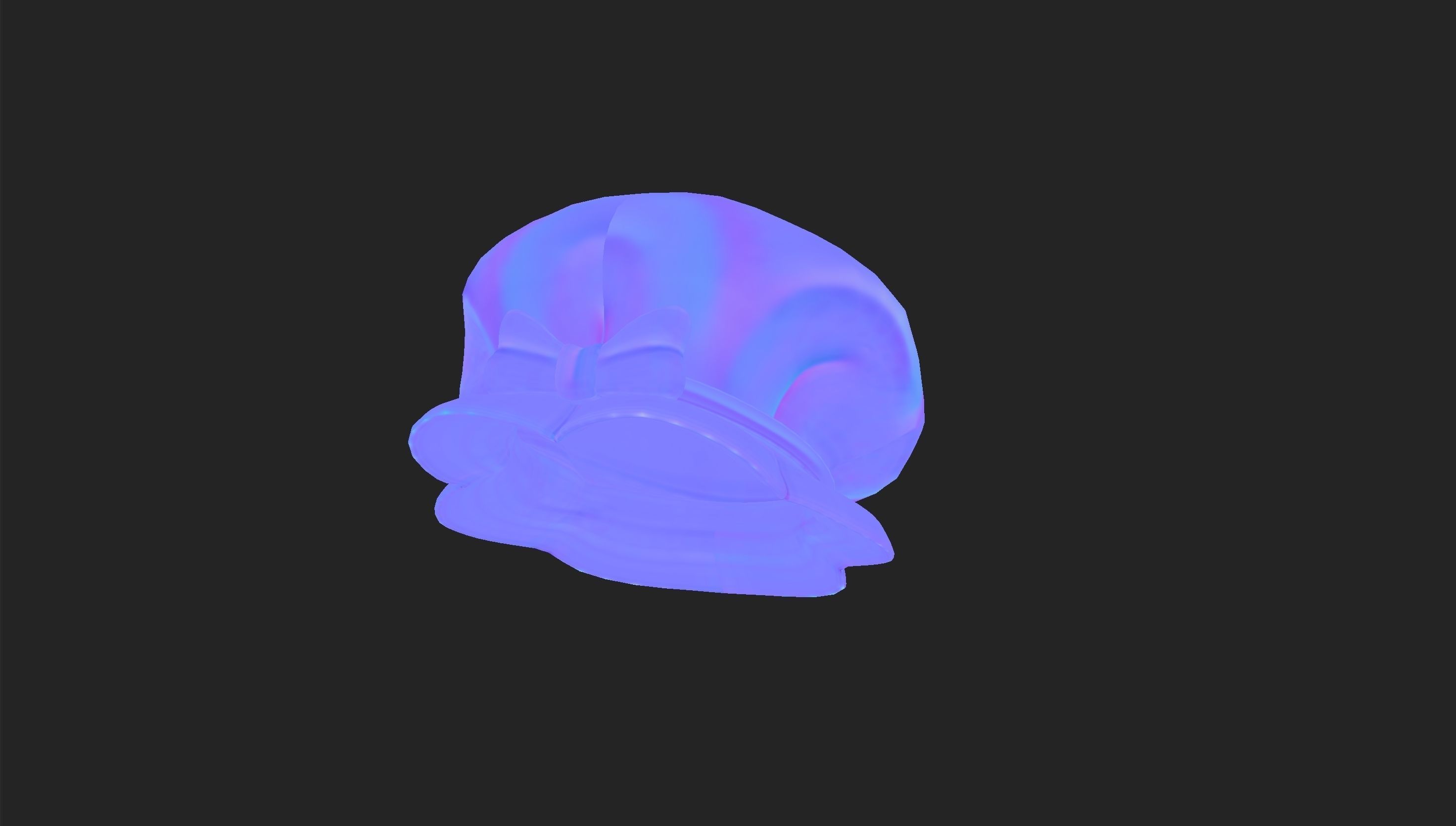 Hat007 Maid Hat 3D model | CGTrader