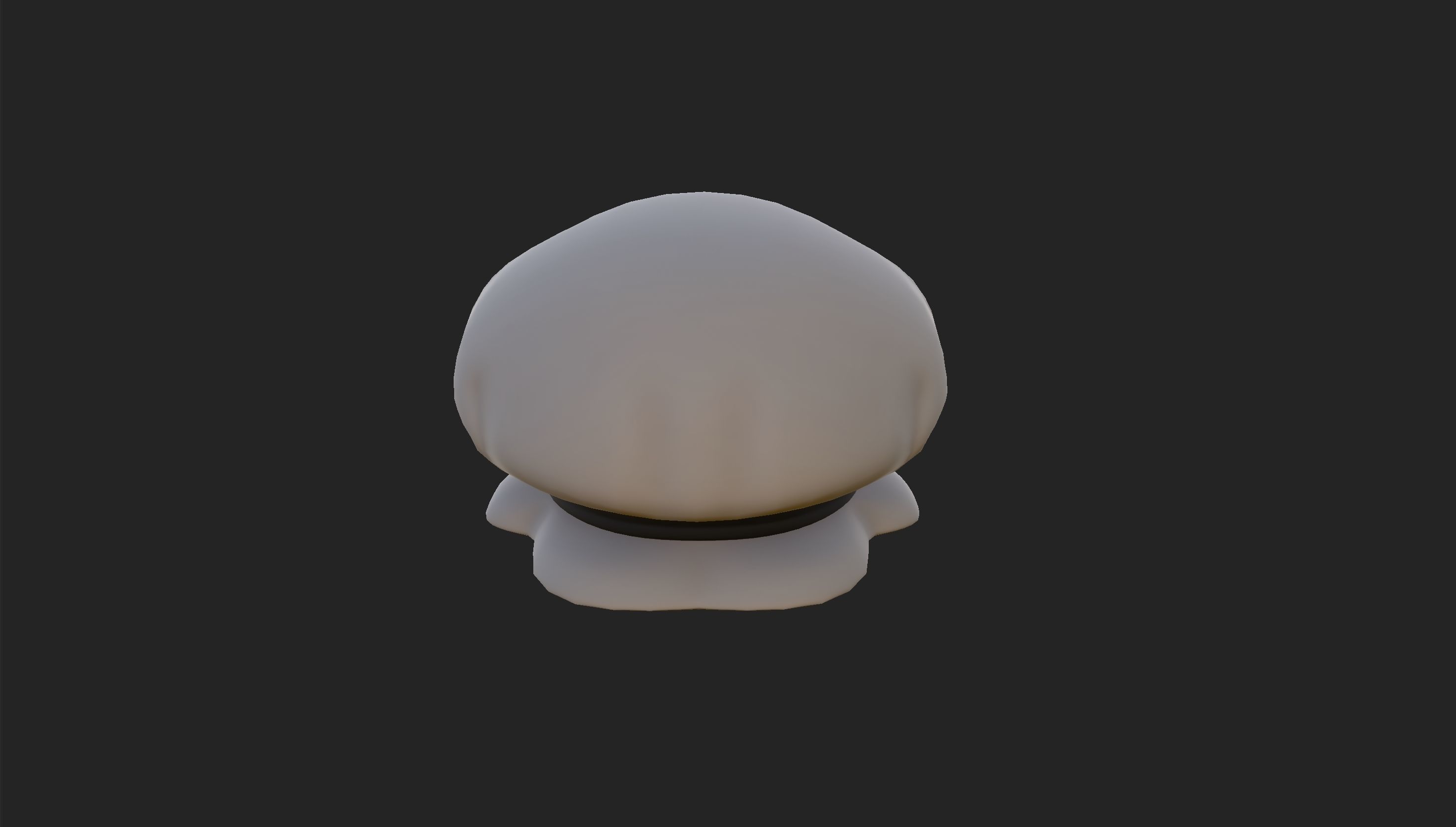 Hat007 Maid Hat 3D model | CGTrader