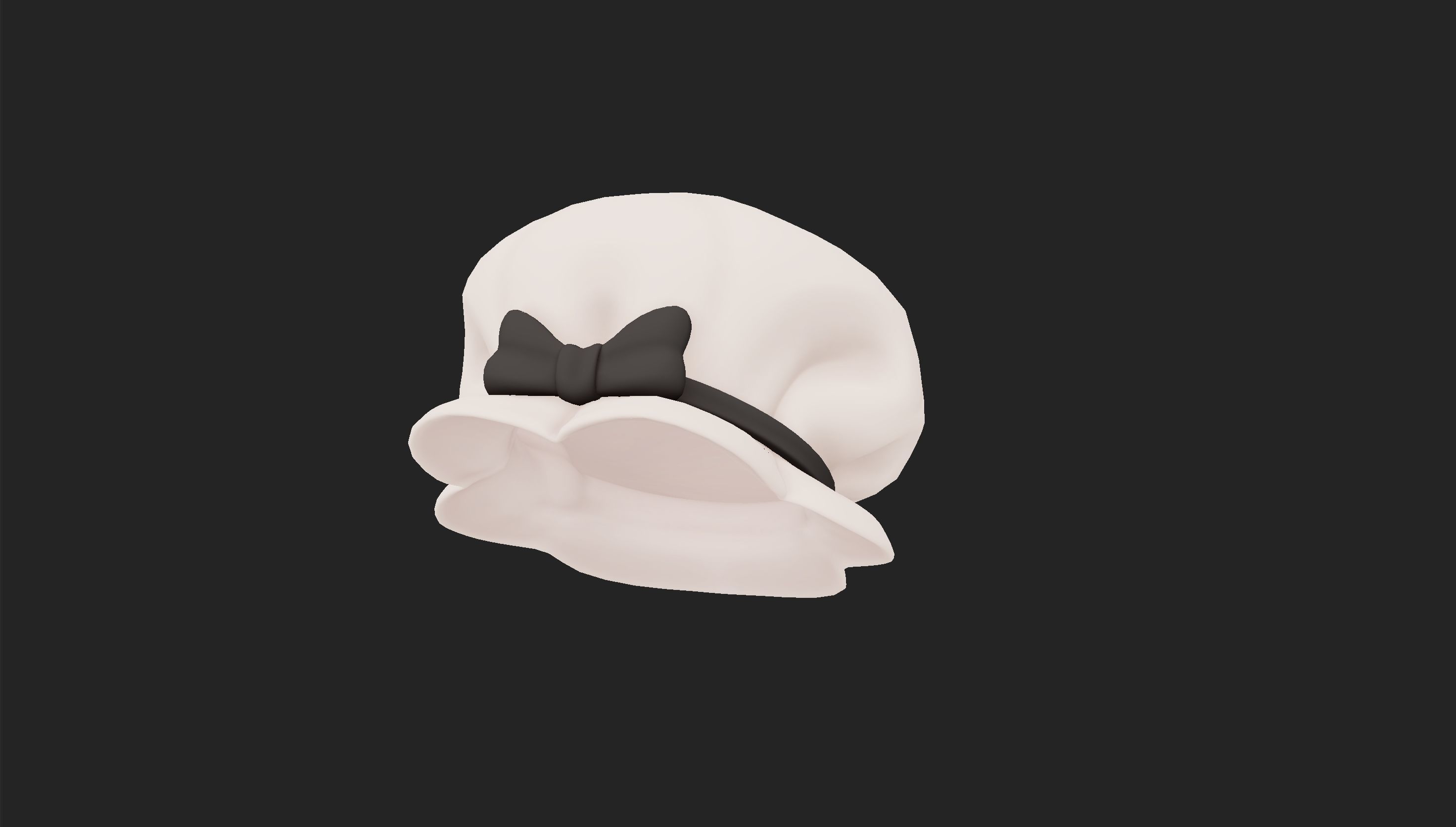 Hat007 Maid Hat 3D model | CGTrader