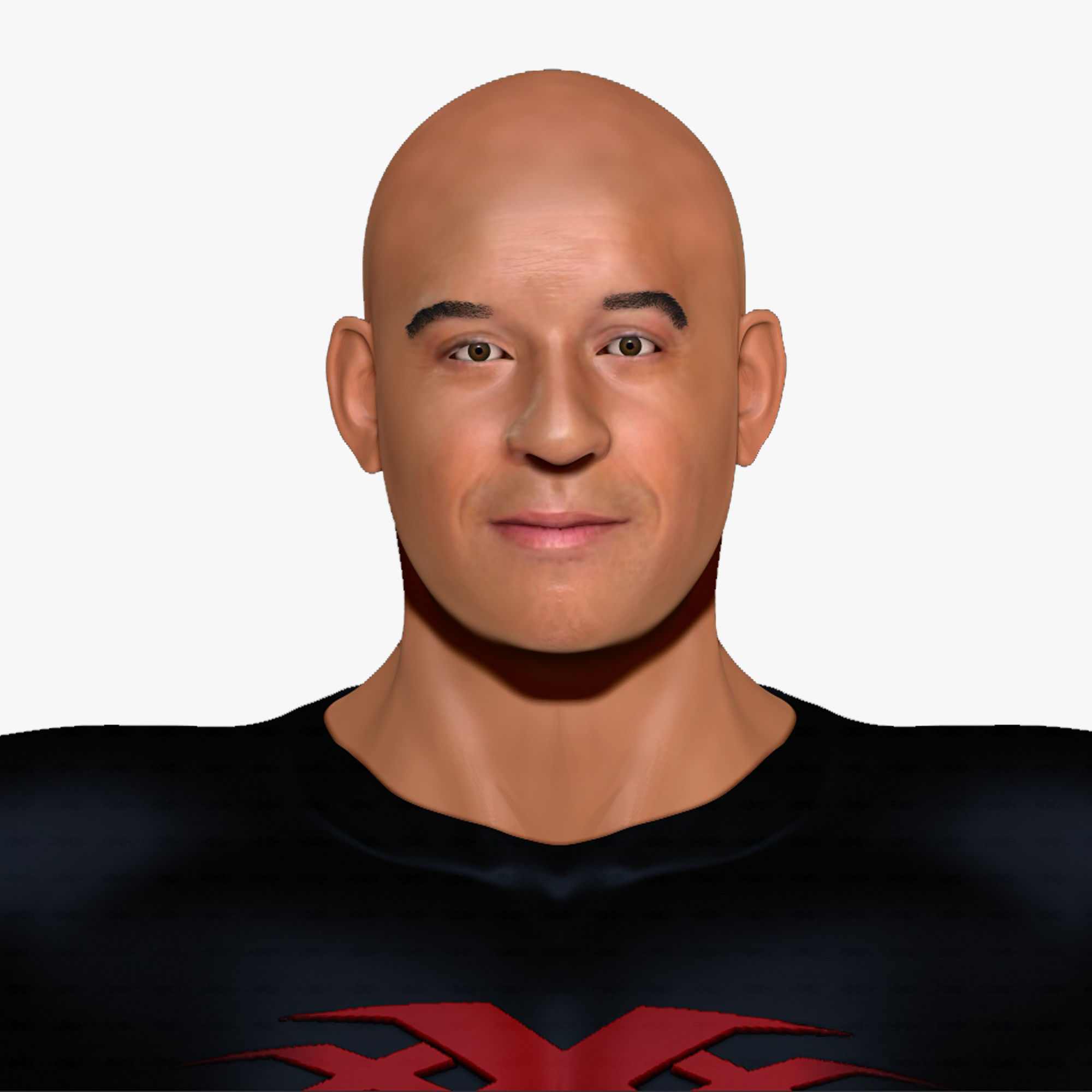Vin Diesel ZBrush 3D model 3D model | CGTrader