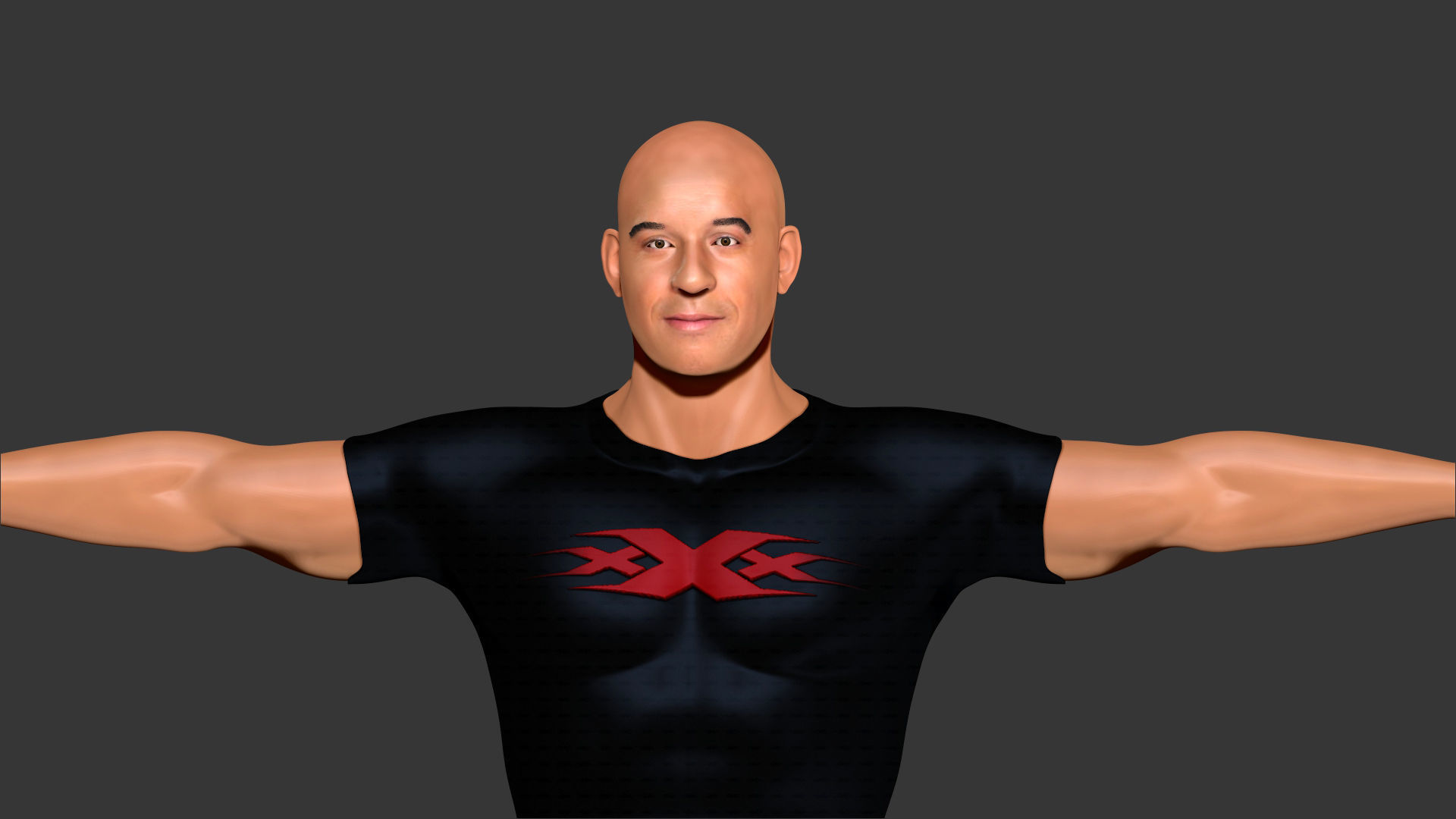 Vin Diesel ZBrush 3D model 3D model | CGTrader