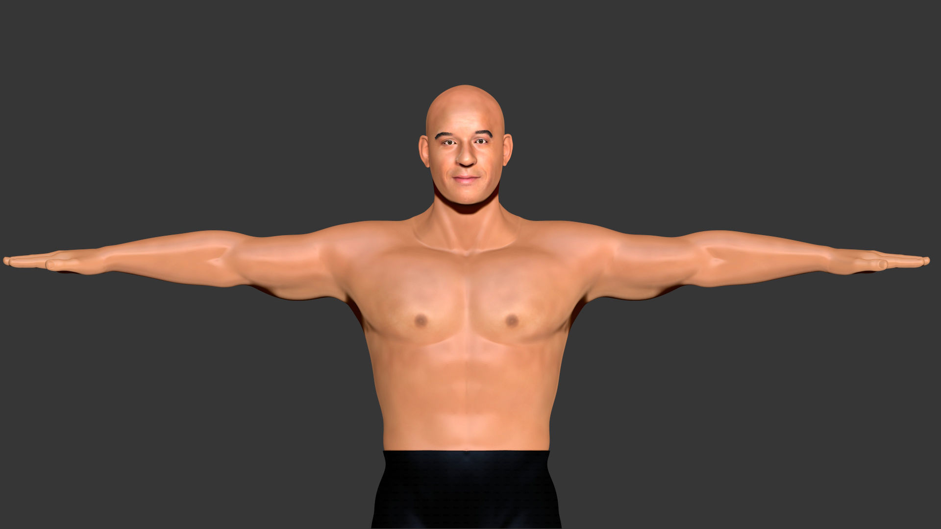 Vin Diesel ZBrush 3D model 3D model | CGTrader