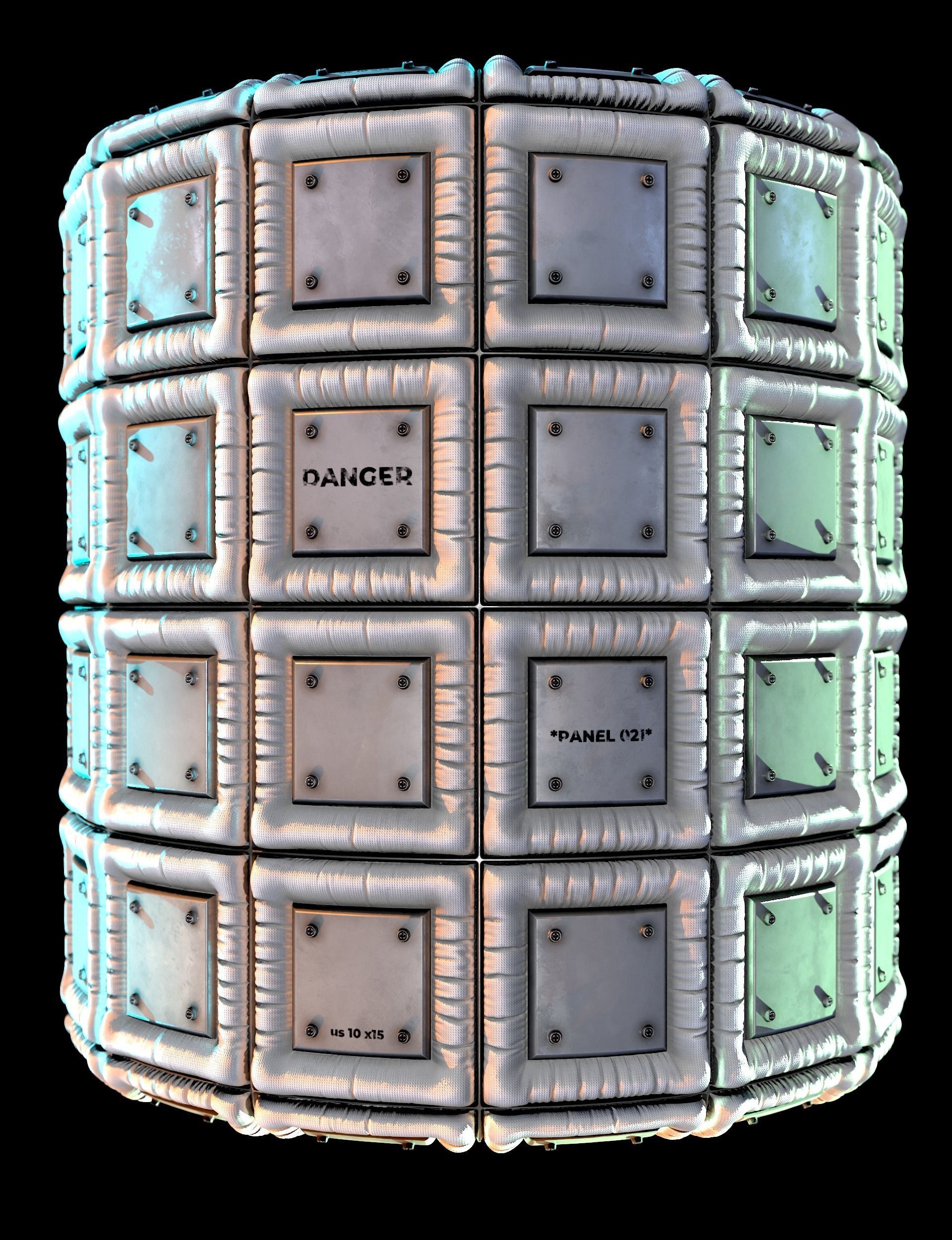 9 SCI FI MATERIAL HARDSURFACE COLLECTION VOL 02 Texture | CGTrader