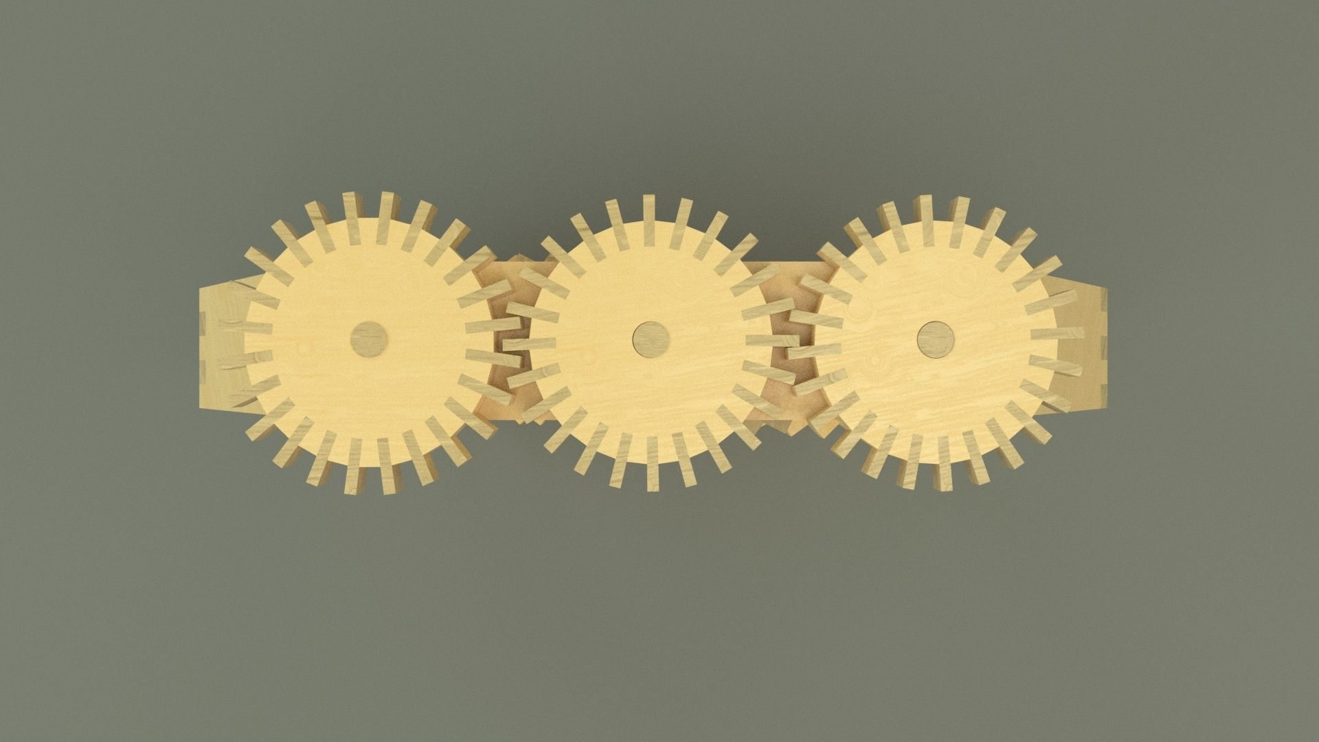 Wooden wind spinner 3D model | CGTrader