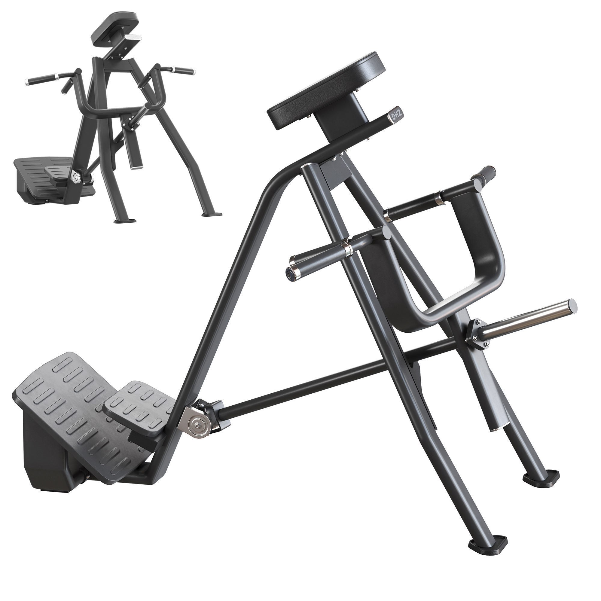 E-7061 Incline Level Row 3D model | CGTrader