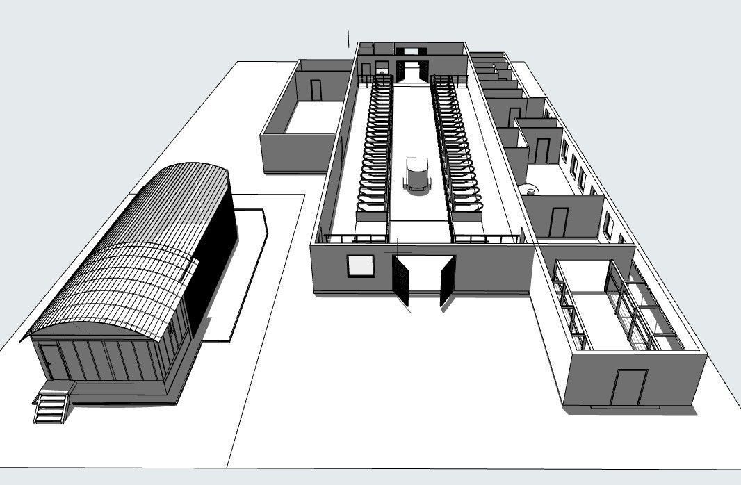 Dairy farm and poultry farm 3D model | CGTrader
