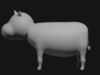 Cute Chibi-Like Cow Base 3D model | CGTrader