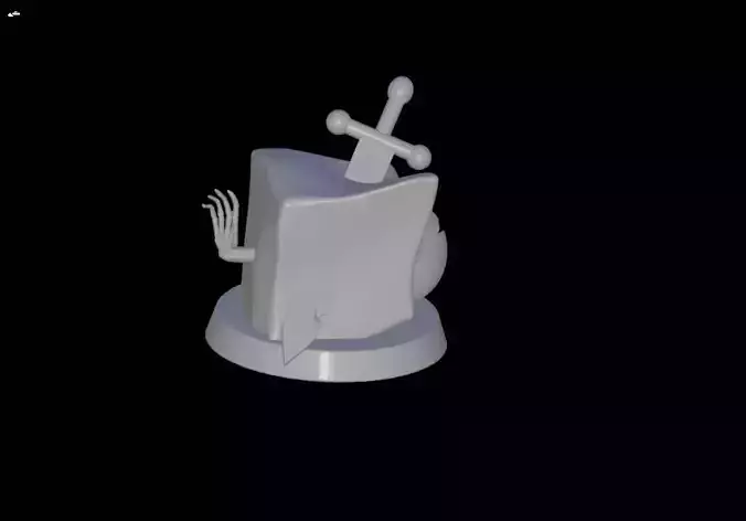Gelatinous Cube model free 3D model 3D printable | CGTrader