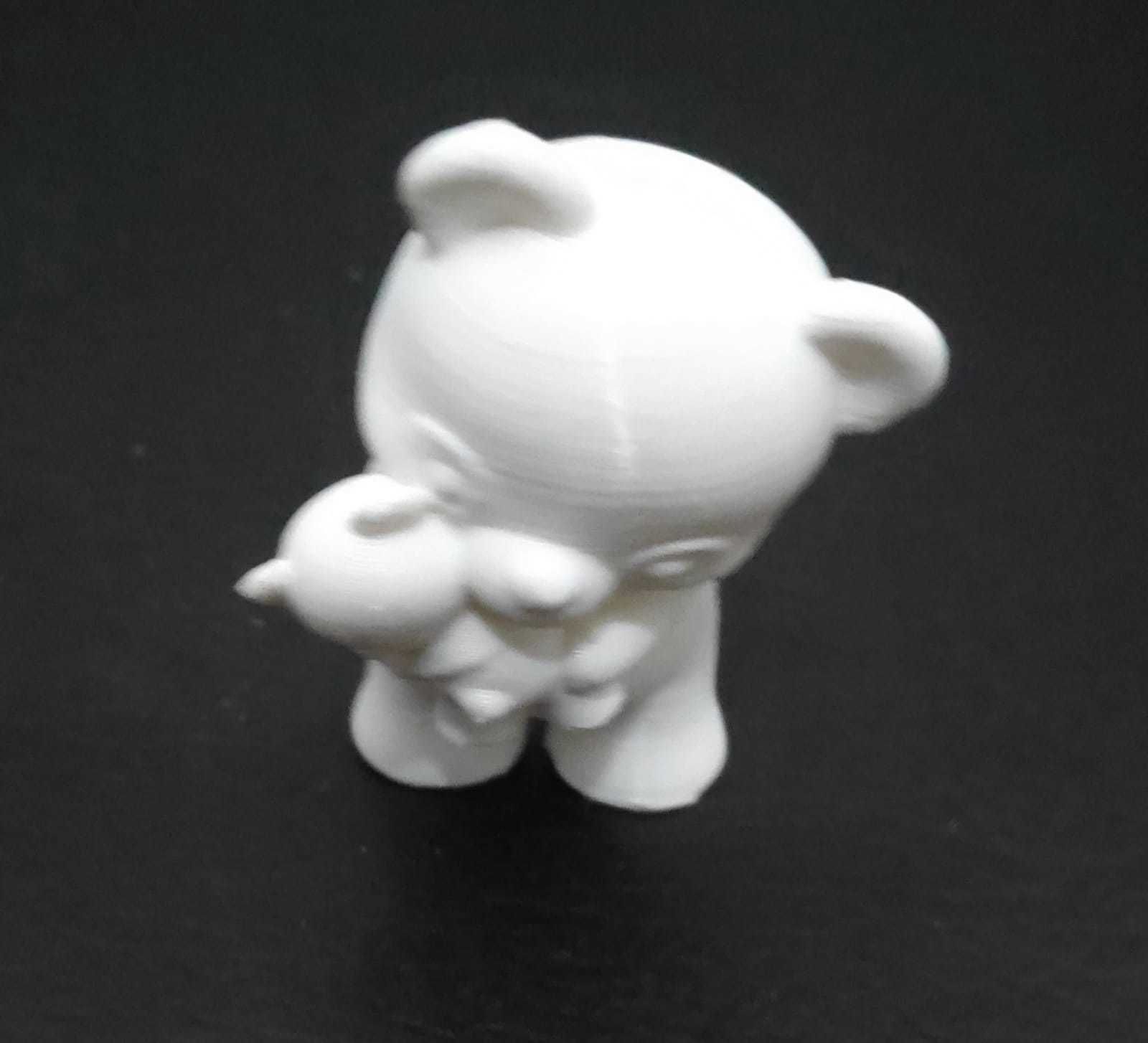 Panda With Son 3D model 3D printable | CGTrader