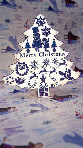 Christmas three 3D model 3D printable | CGTrader