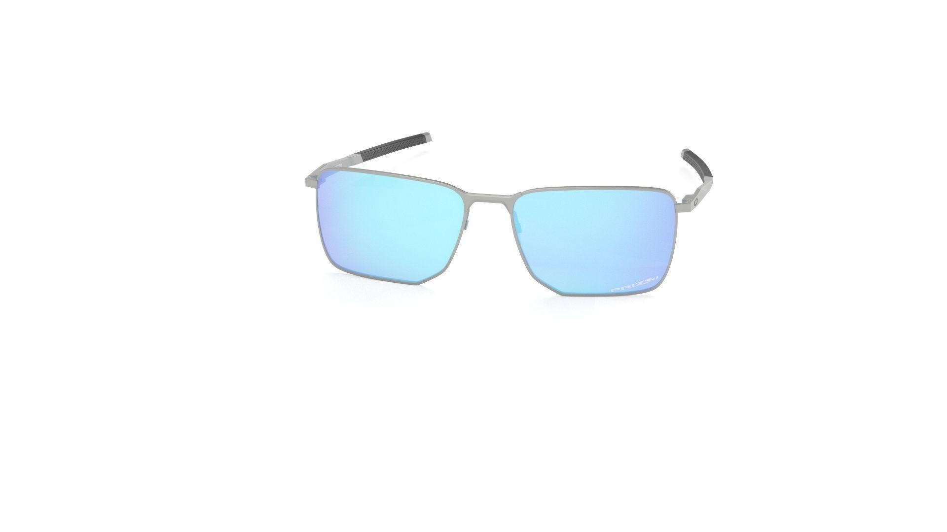 Oakley Ejector Prizm Sapphire Lenses Satin Chrome Frame Sunglass 3D ...