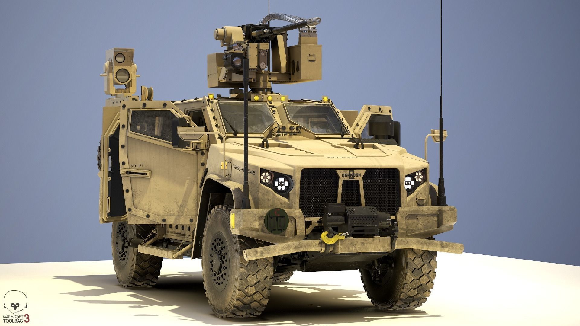 Jltv Oshkosh 3D model | CGTrader