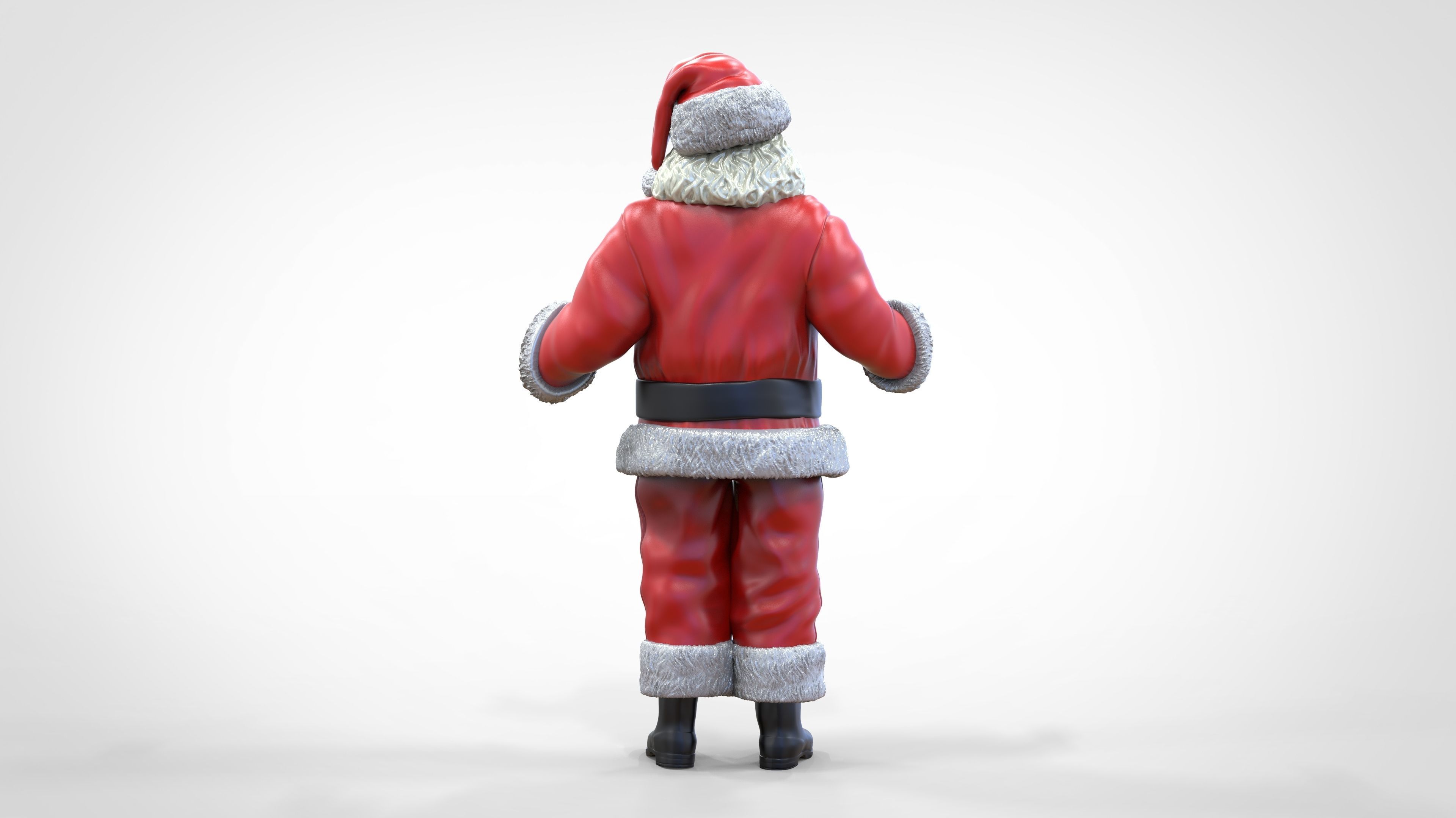Christmas Collection 3 Santa Claus Christmas tree stuff 3D model 3D ...