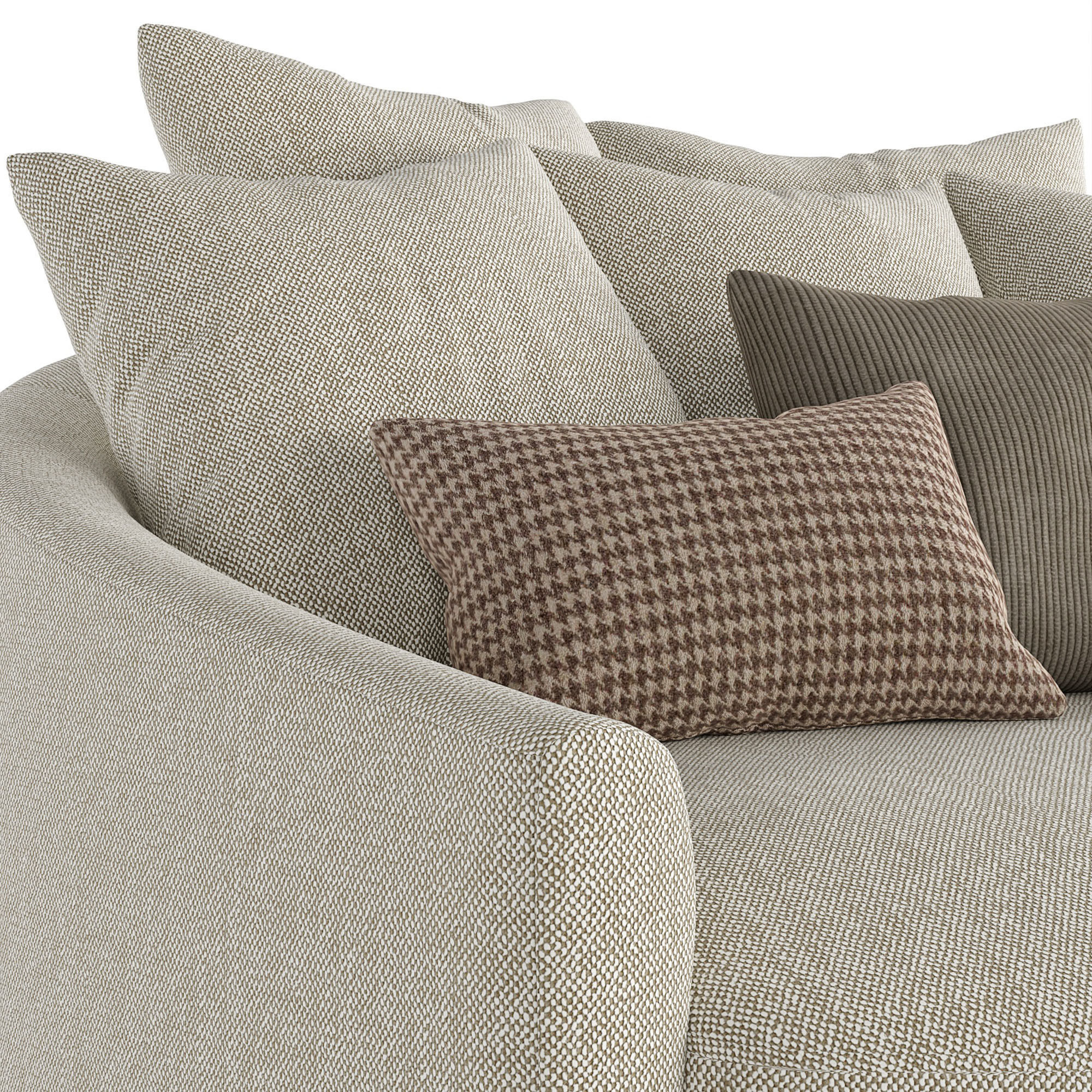 Kya Upholstered Media Lounge Chair 3D model | CGTrader
