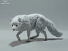 Arctic Fox 3D model 3D printable | CGTrader