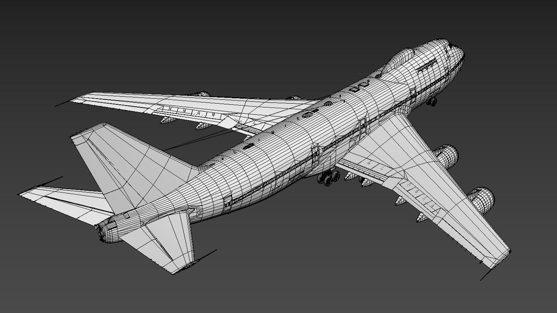 Boeing E-4 Doomsday plane 3D model | CGTrader