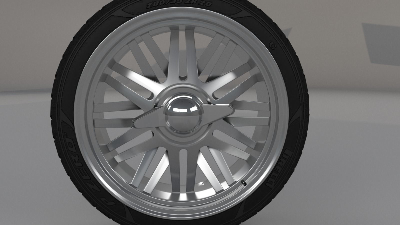 Car tuning wheel 3D model | CGTrader