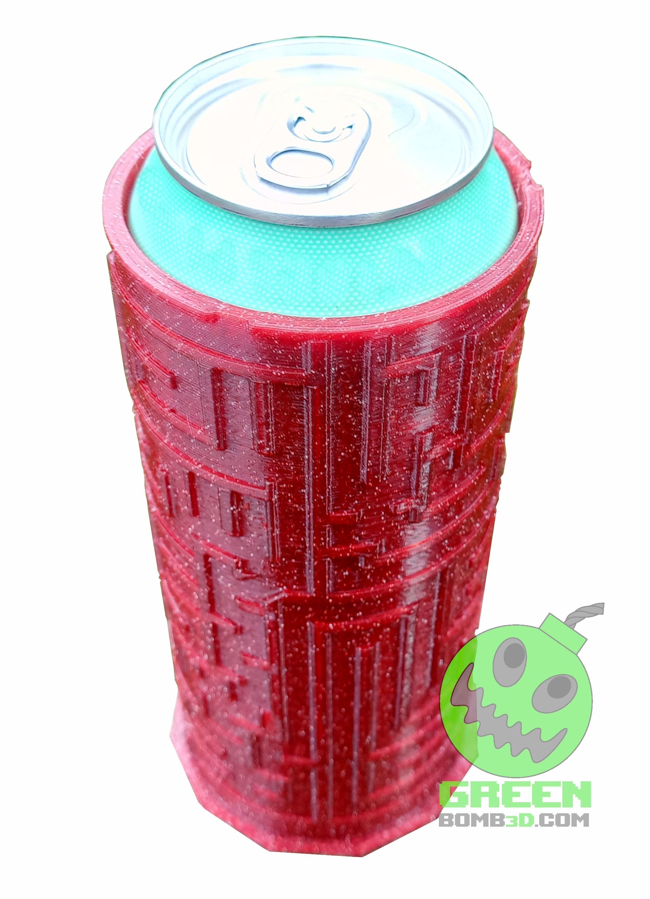 Cylinder MAZE with large storage compartment 3D model 3D printable ...