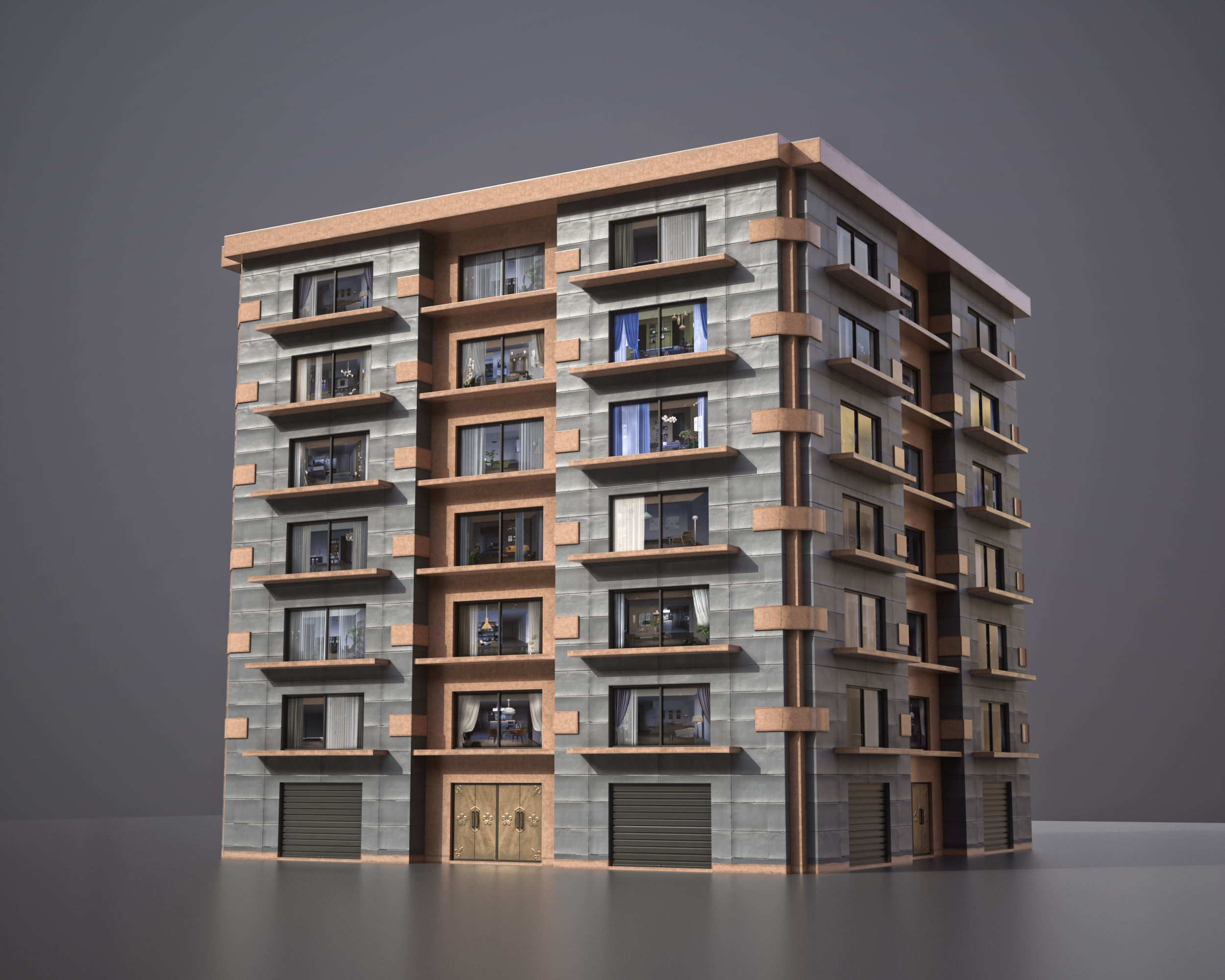 Building Bundle vol2 3D model | CGTrader