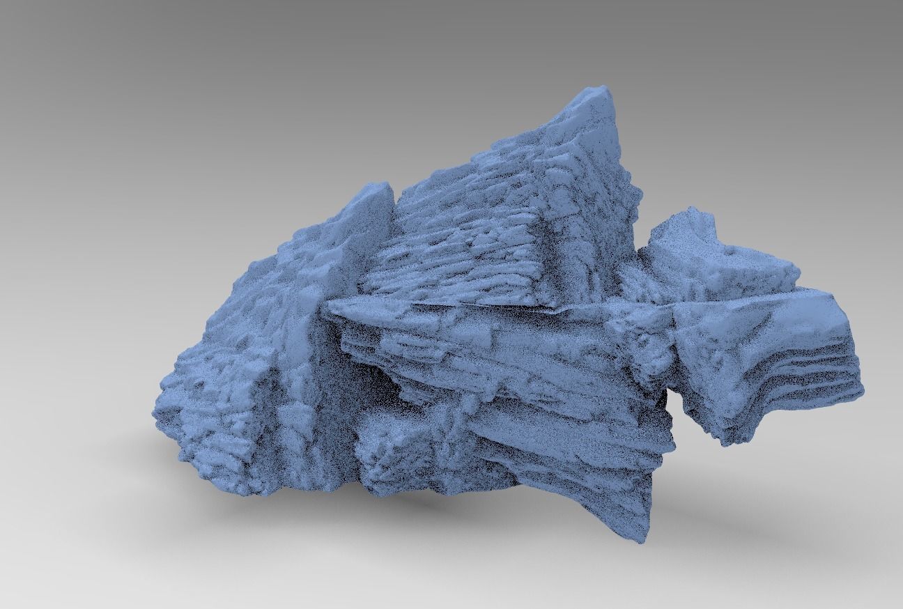 Gothic Cliffs 5 3D model | CGTrader