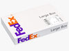 Cardboard Box Fedex 3D model | CGTrader